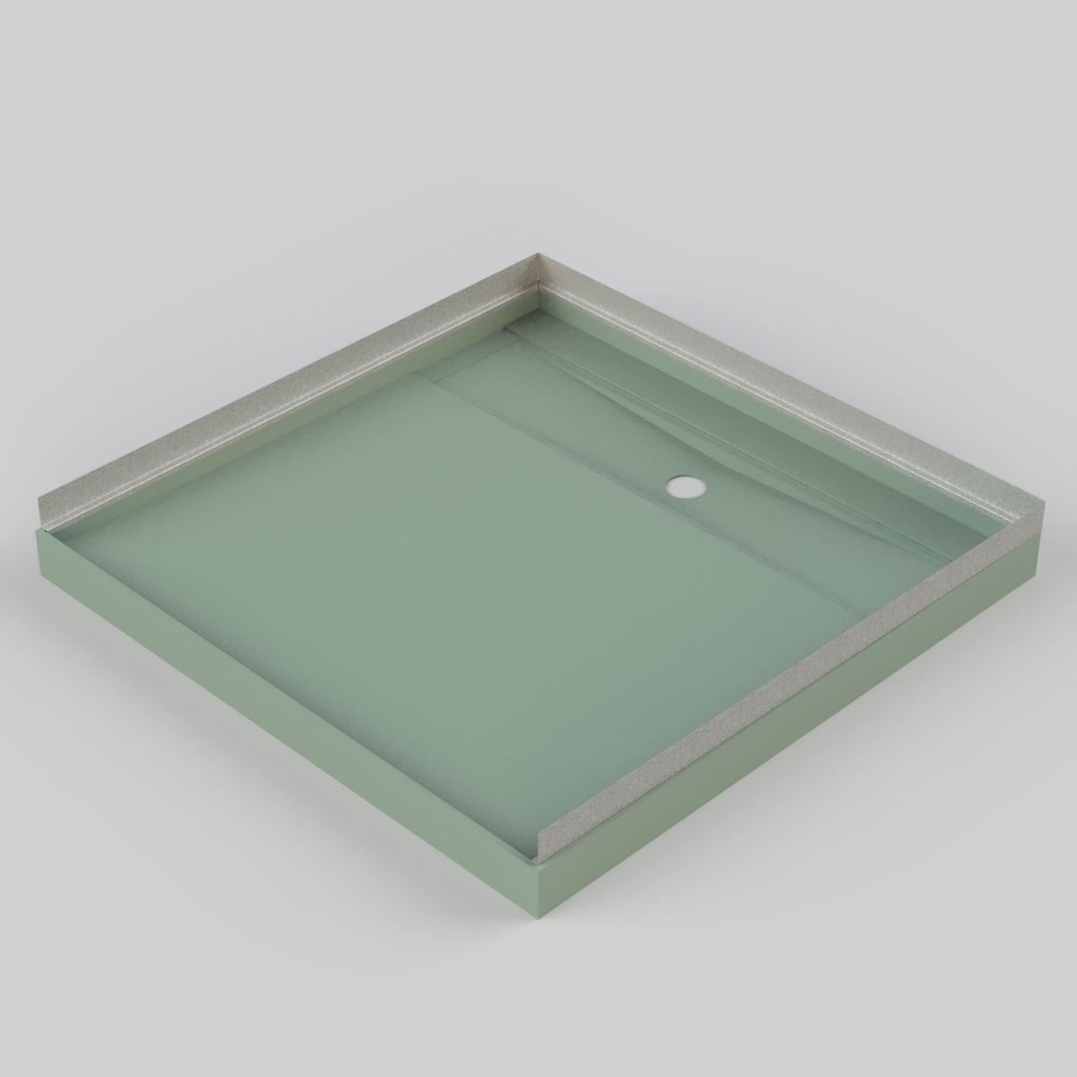 Tile Over Tray 900 x 900 Rear Outlet Channel Tile Grate – Versa-tile